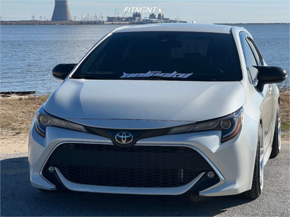 2019 Toyota Corolla XSE with 18x9.5 Kansei Astro and BFGoodrich 225x40 ...
