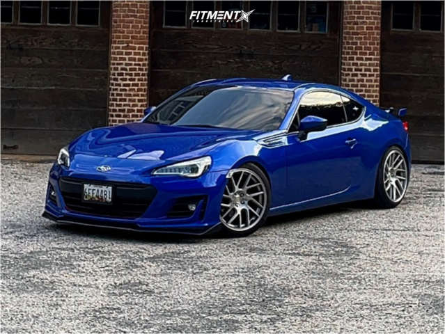 2017 Subaru BRZ Limited with 18x8.5 Anovia Elder and Continental 225x40 ...