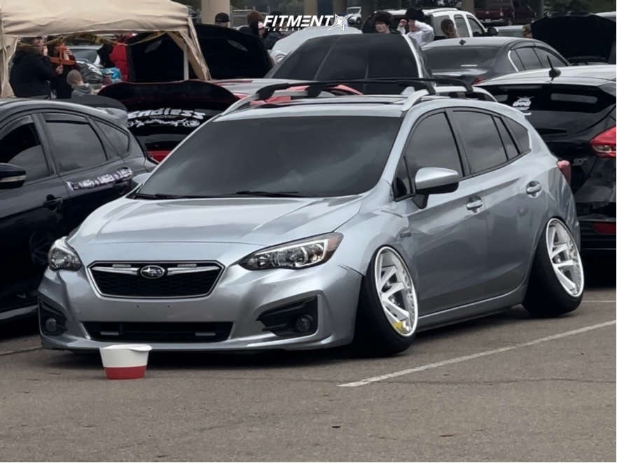 2017 Subaru Impreza Premium with 18x10.5 GMR Paladin and Fortune 235x40 ...