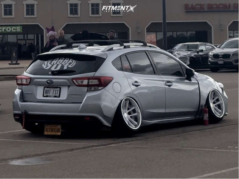 2017 Subaru Impreza Premium with 18x10.5 GMR Paladin and Fortune 235x40 ...