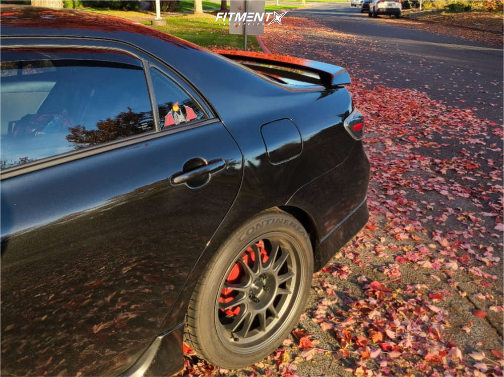 2010 Toyota Corolla LE with 17x8 Konig Hypergram and Continental 225x45 ...