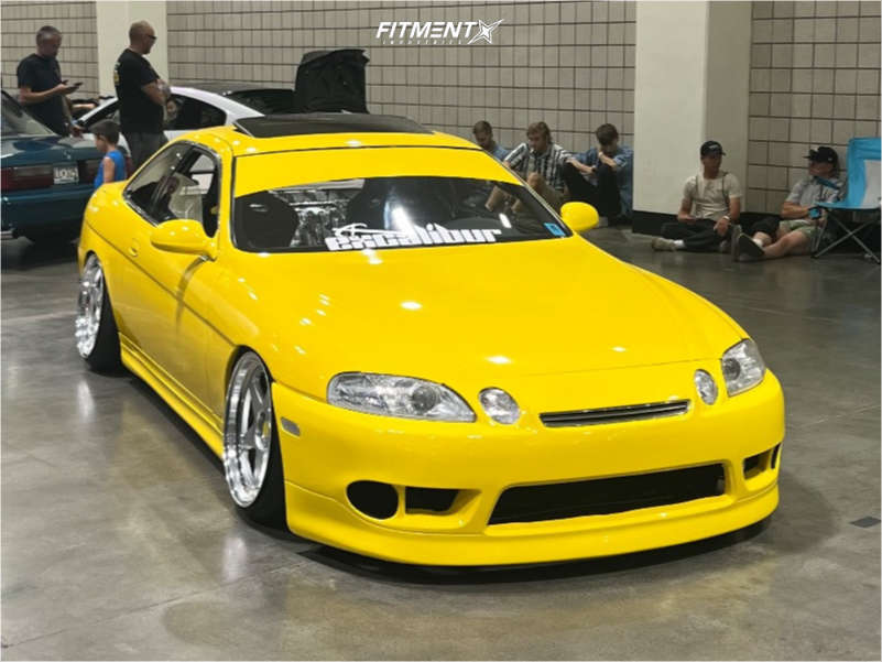 1992 Lexus SC300 Base with 19x10.5 Kansei Knp and Vercelli 225x35 on ...