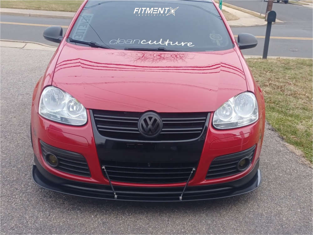 2010 Volkswagen Jetta Wolfsburg Edition with 19x8.5 VMR V710 and Falken ...
