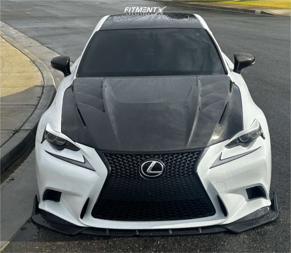 2014 Lexus IS350 F Sport with 18x9.5 ESR Sr01 and Atlander 225x25 on ...