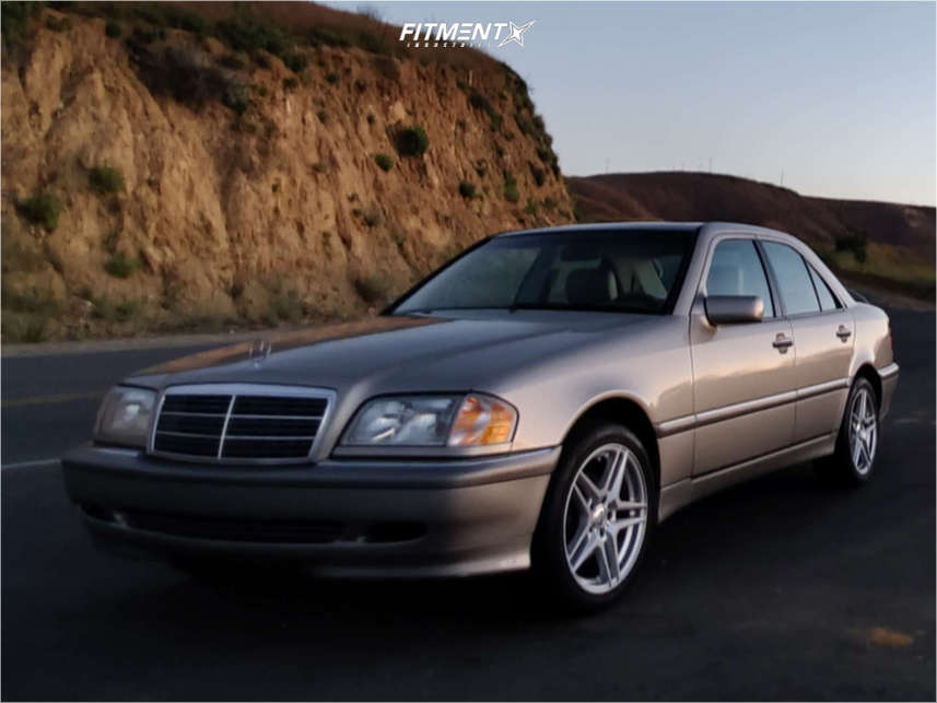 1999 Mercedes-Benz C230 Kompressor with 17x7.5 RTX OE Replica Stern and ...