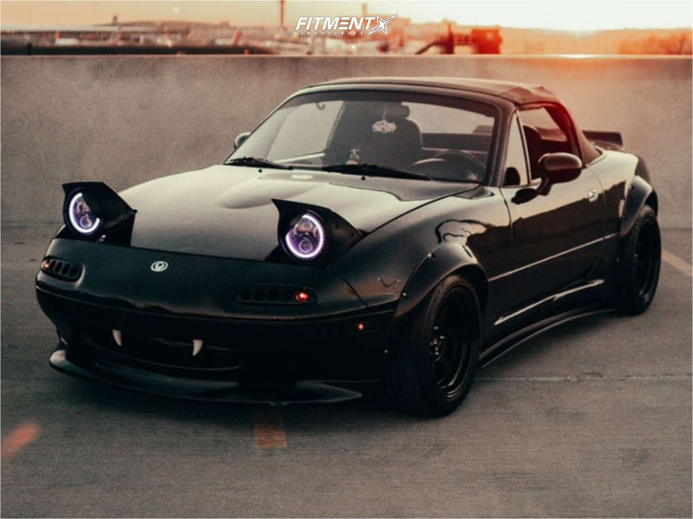 1994 Mazda Miata Base with 15x8 MST Time Attack and Continental 145x20 ...