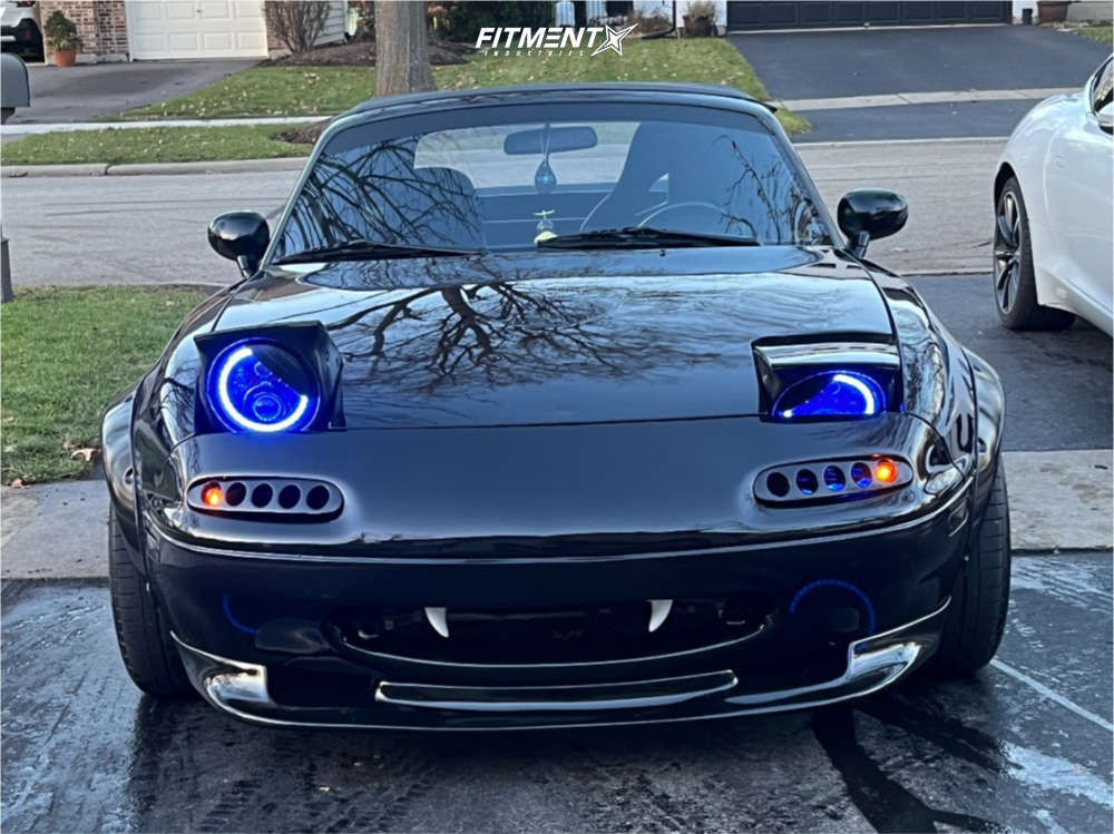 1994 Mazda Miata Base with 15x8 MST Time Attack and Continental 145x20 ...