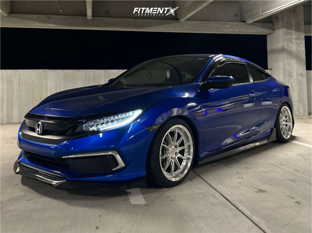 2020 Honda Civic LX with 18x8.5 Aodhan Ds07 and Vercelli 225x40 on ...