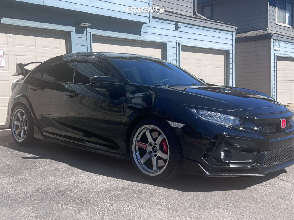2020 Honda Civic Type R with 18x9.5 Volk Te37sl and Falken 265x35 on ...