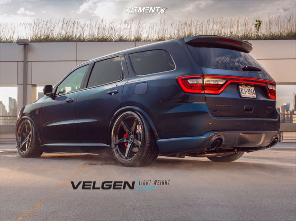 2021 Dodge Durango SRT Hellcat with 22x10.5 Velgen Classic5 V2 and ...