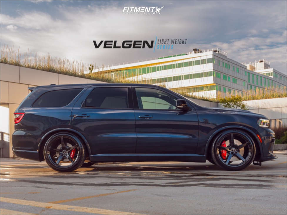 2021 Dodge Durango SRT Hellcat with 22x10.5 Velgen Classic5 V2 and ...