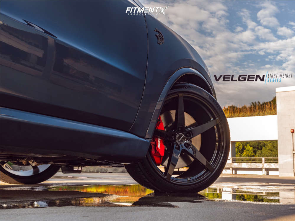 2021 Dodge Durango SRT Hellcat with 22x10.5 Velgen Classic5 V2 and ...