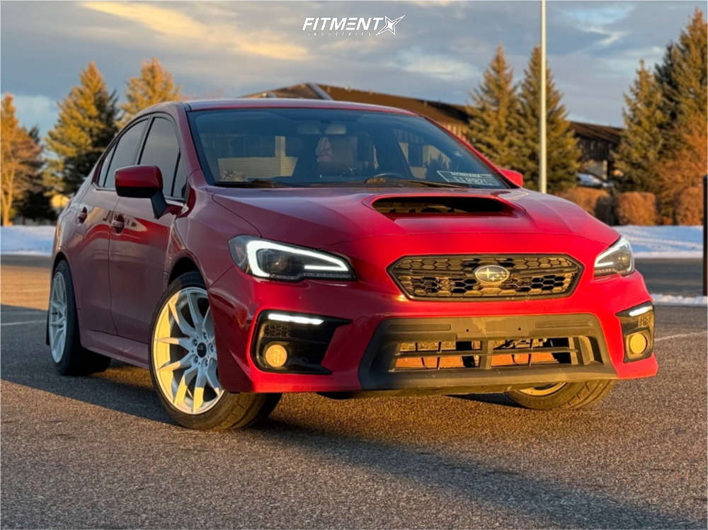 2019 Subaru WRX Premium with 18x9.5 Option Lab R716 and Nitto 245x40 on ...