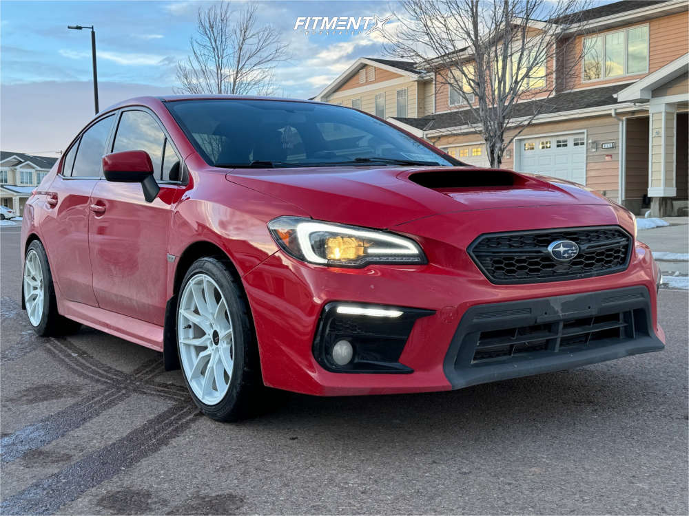 2019 Subaru WRX Premium with 18x9.5 Option Lab R716 and Nitto 245x40 on ...