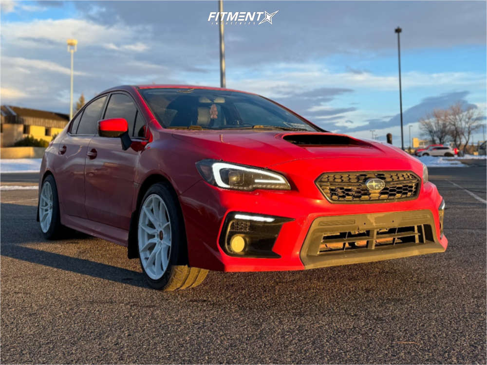 2019 Subaru WRX Premium with 18x9.5 Option Lab R716 and Nitto 245x40 on ...