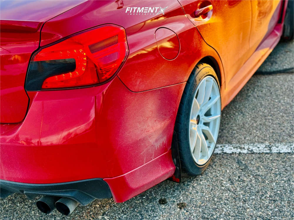 2019 Subaru WRX Premium with 18x9.5 Option Lab R716 and Nitto 245x40 on ...