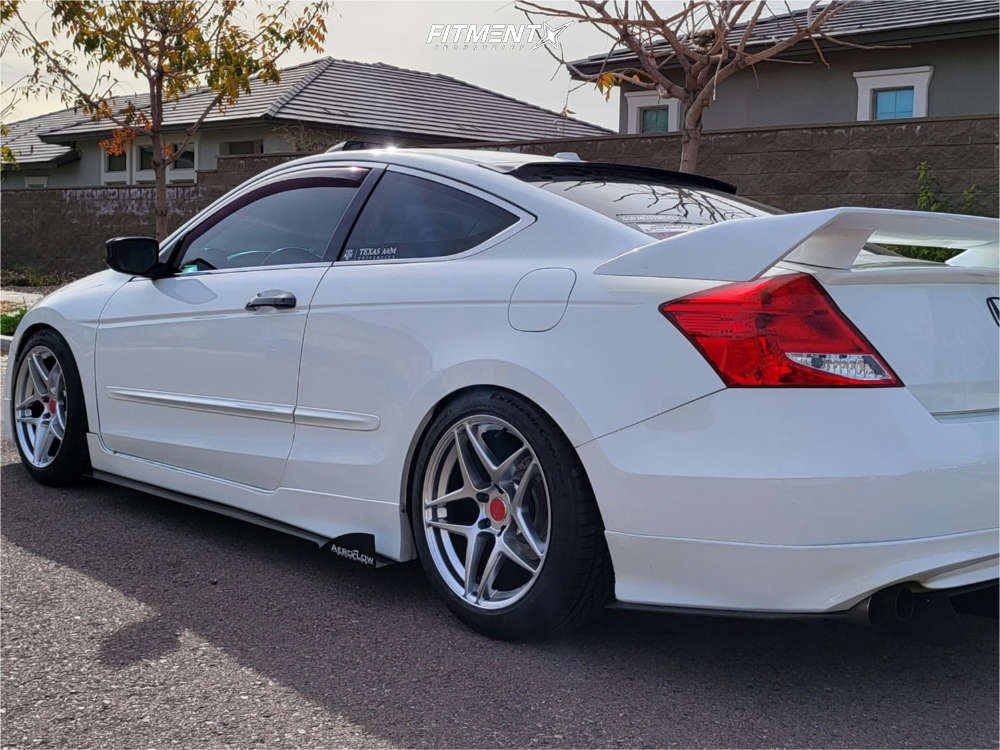 2012 Honda Accord EX-L with 18x9.5 Kansei Astro and Continental 245x45 ...