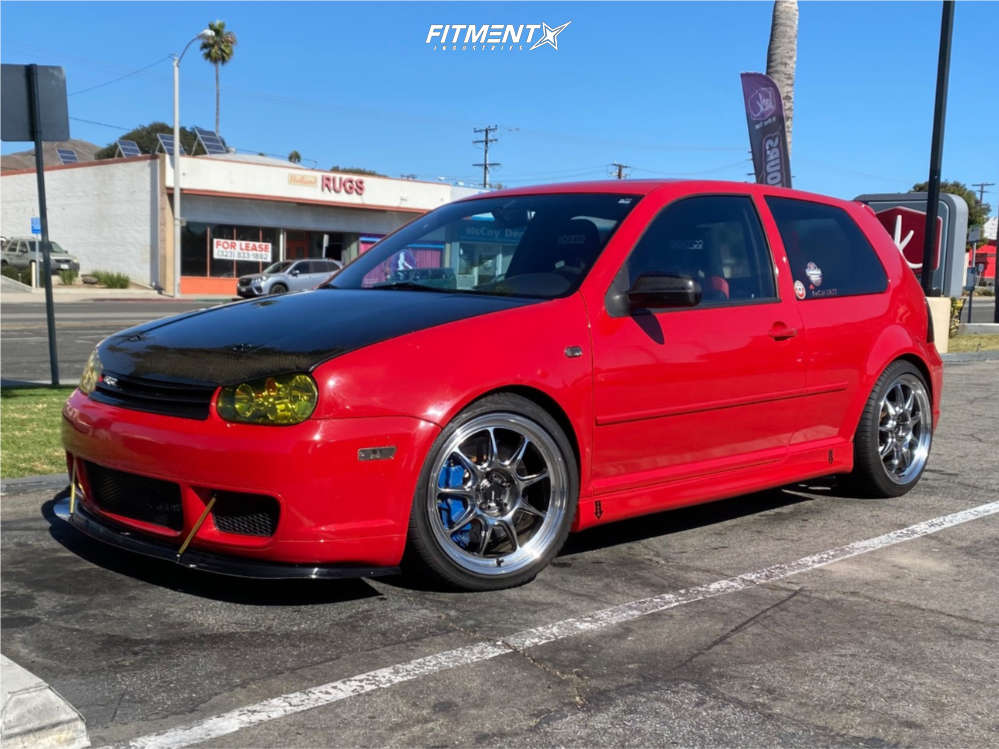 2004 Volkswagen R32 Base with 18x8.5 Konig Countergram and Accelera ...