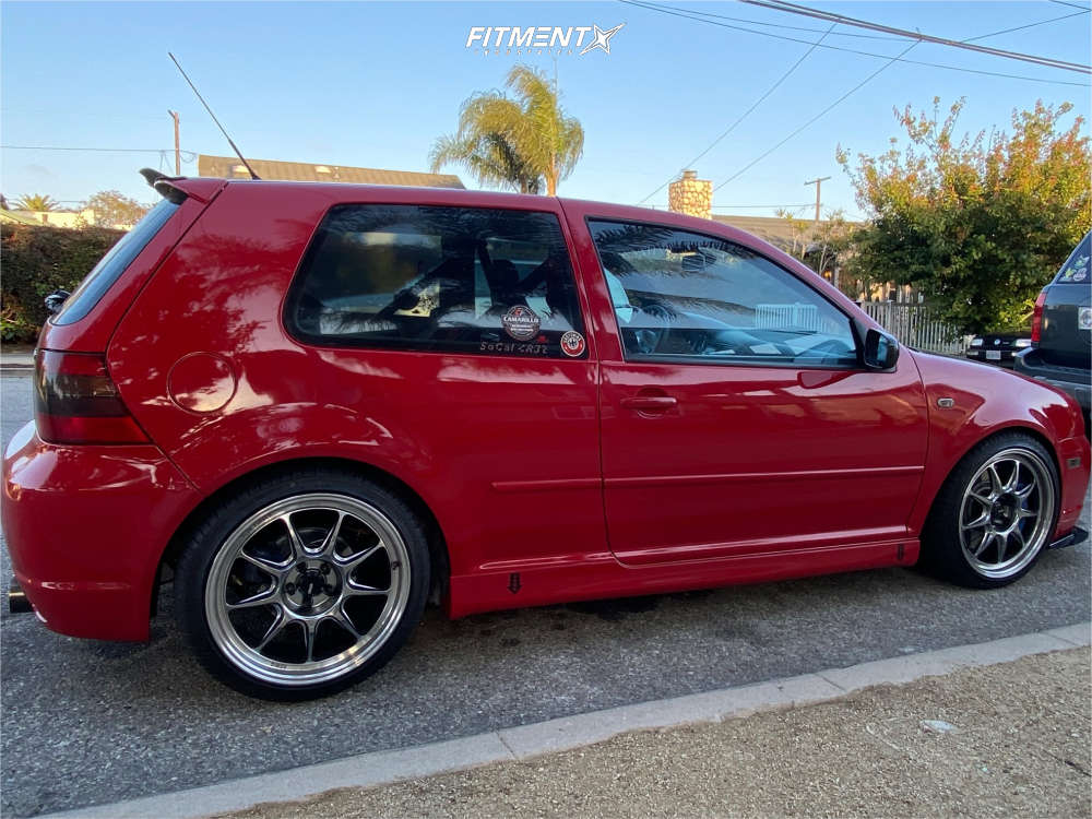 2004 Volkswagen R32 Base with 18x8.5 Konig Countergram and Accelera ...