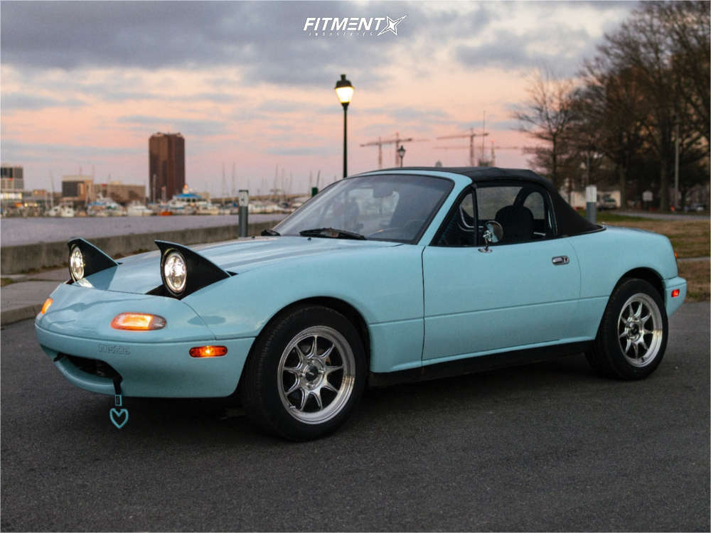 1990 Mazda Miata Base with 15x7.5 Konig Countergram and Hankook 205x50 ...