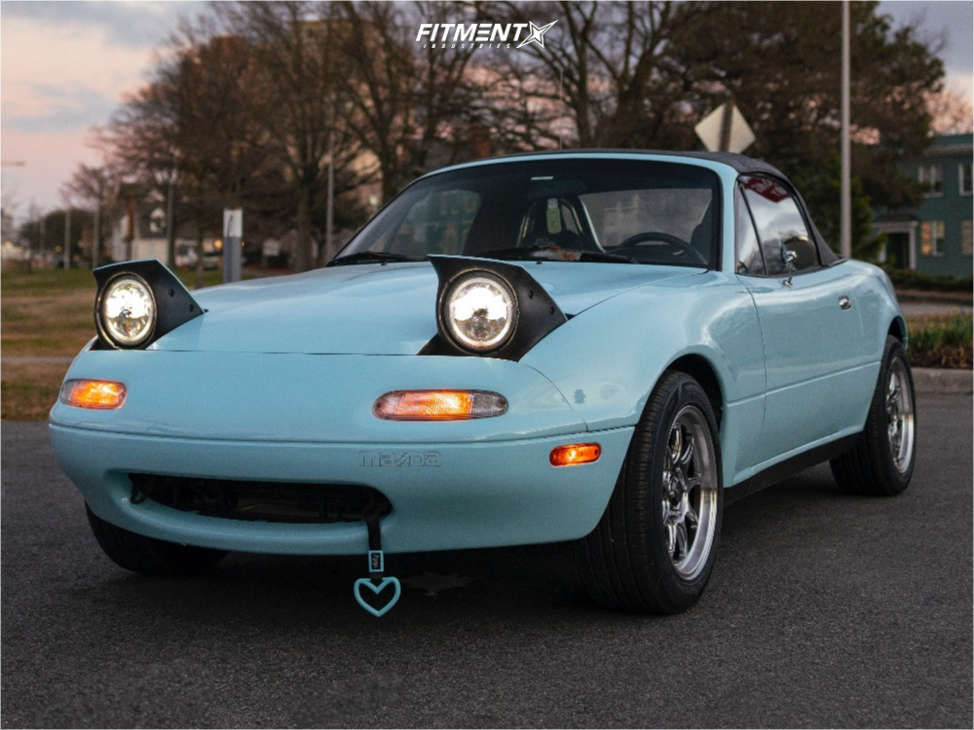 1990 Mazda Miata Base with 15x7.5 Konig Countergram and Hankook 205x50 ...