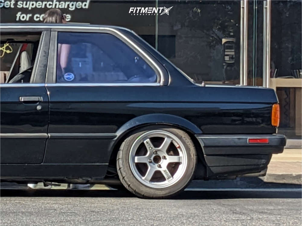 1989 BMW 325i Base with 15x8 Volk Te37 and Kumho 225x45 on Coilovers ...