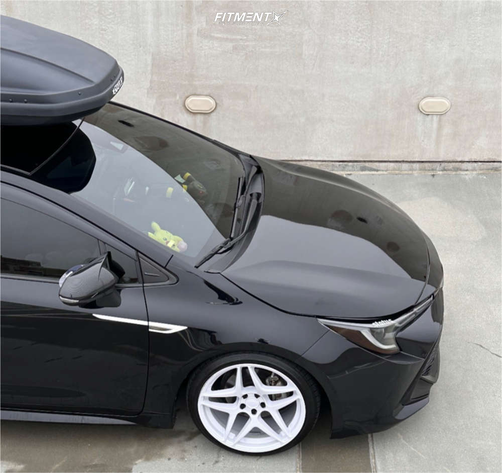 2020 Toyota Corolla SE with 18x9.5 Kansei Astro and Vercelli 215x40 on ...