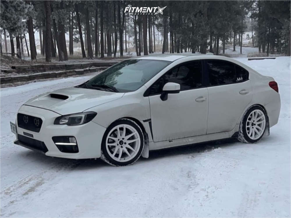 2015 Subaru WRX Base with 19x9.5 Vors Tr4 and Advanta 215x50 on ...