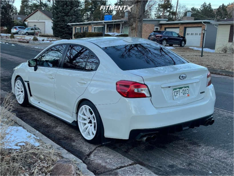 2015 Subaru WRX Base with 19x9.5 Vors Tr4 and Advanta 215x50 on ...