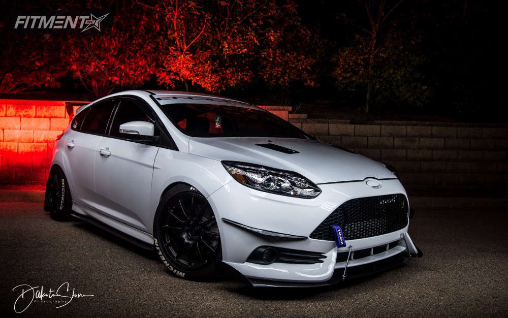2014 Ford Focus ST with 18x9 Team Dynamics and Michelin 245x40 on ...