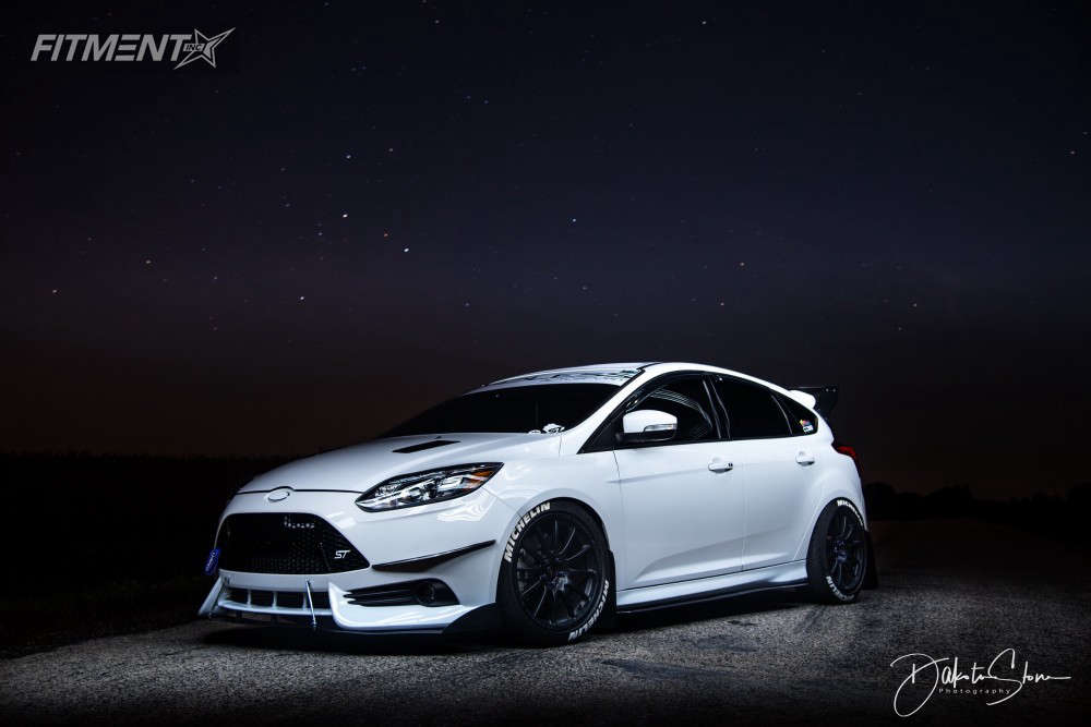2014 Ford Focus ST with 18x9 Team Dynamics and Michelin 245x40 on ...