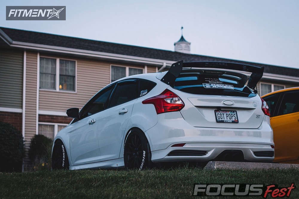 2014 Ford Focus ST with 18x9 Team Dynamics and Michelin 245x40 on ...