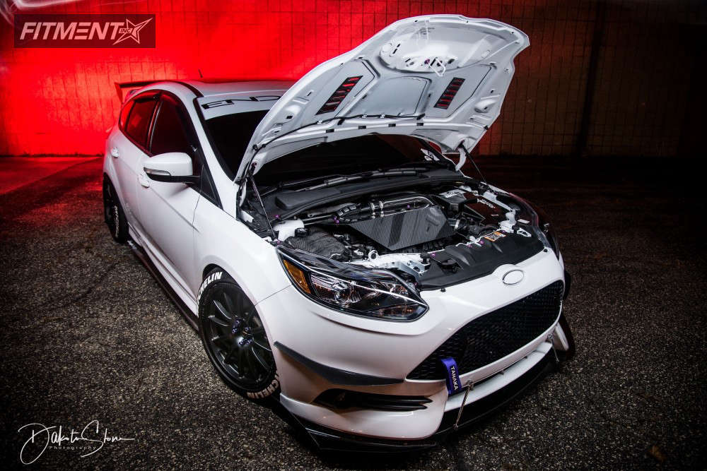 2014 Ford Focus ST with 18x9 Team Dynamics and Michelin 245x40 on ...