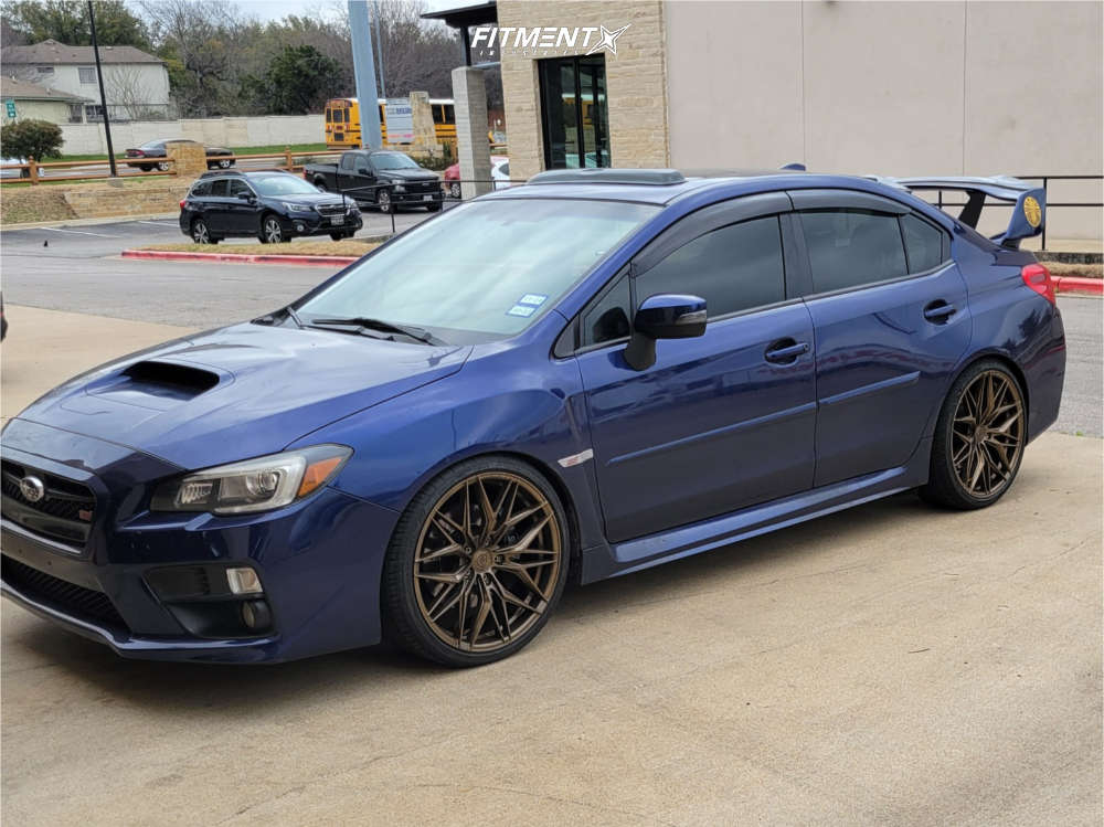2016 Subaru WRX STI Limited with 20x9 Rohana Rfx17 and Lexani 265x30 on ...