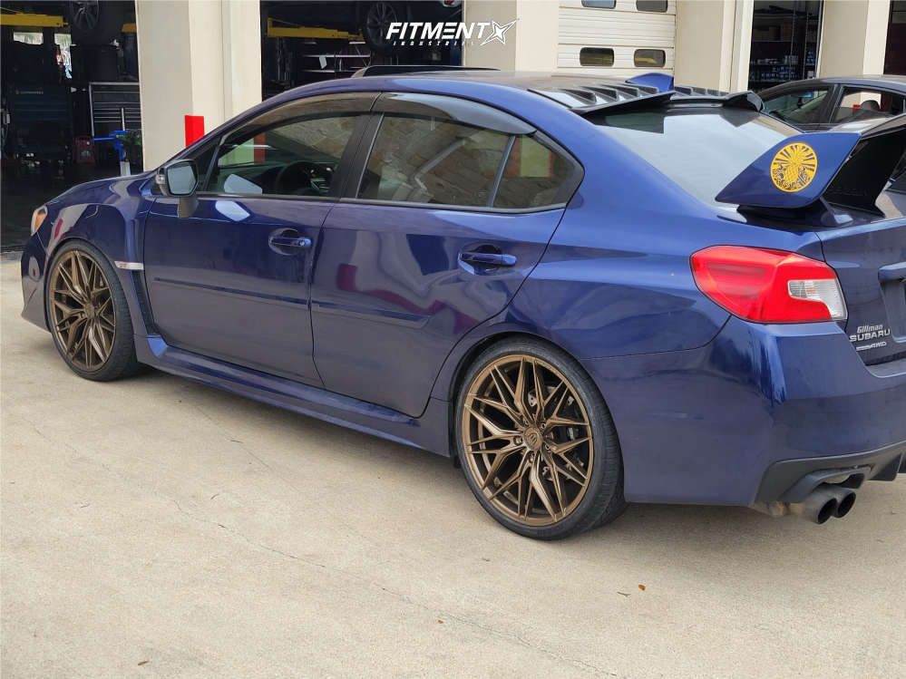 2016 Subaru WRX STI Limited with 20x9 Rohana Rfx17 and Lexani 265x30 on ...