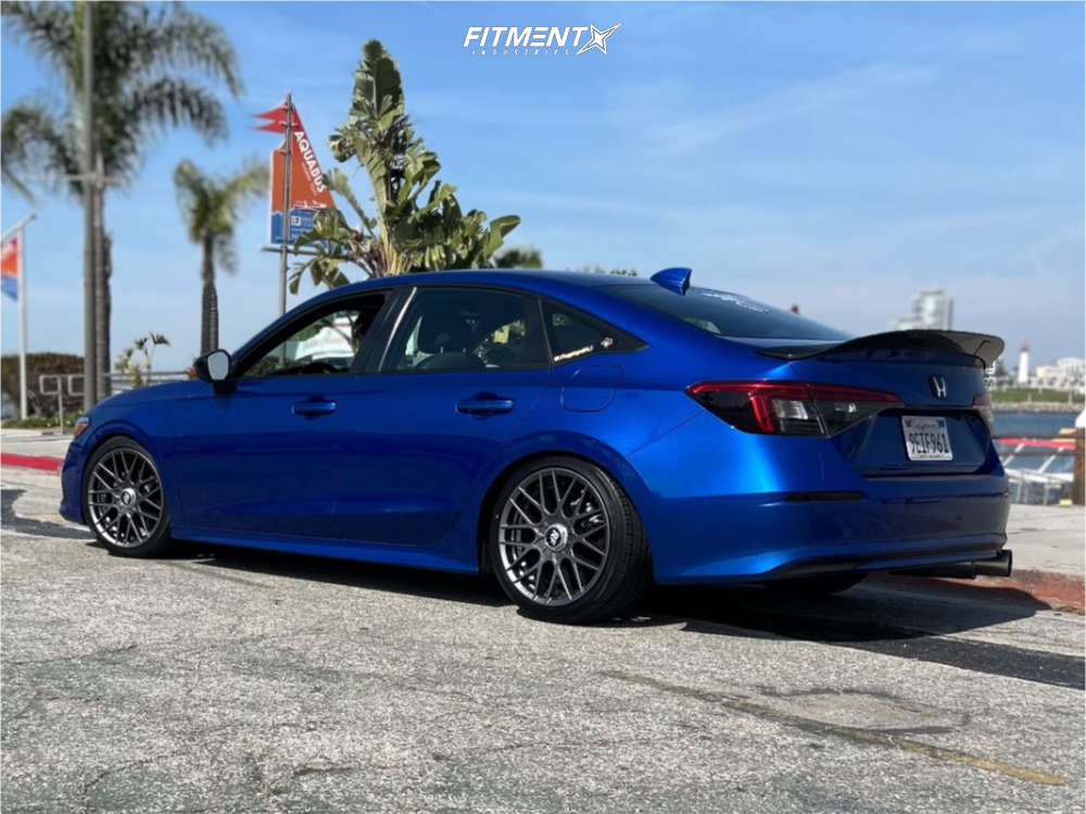 2023 Honda Civic Sport with 18x8.5 Rotiform Rse and Ironman 225x40 on ...