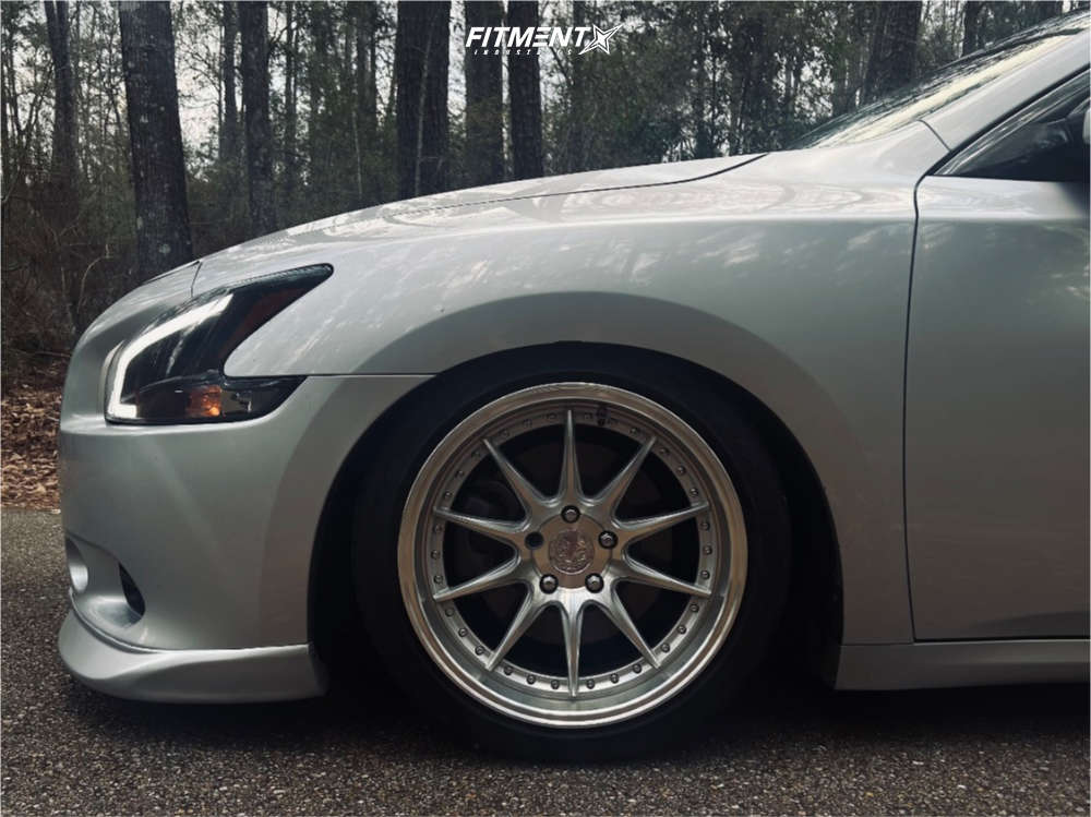 2014 Nissan Maxima SV with 18x8.5 Aodhan Ds07 and Lexani 225x45 on ...