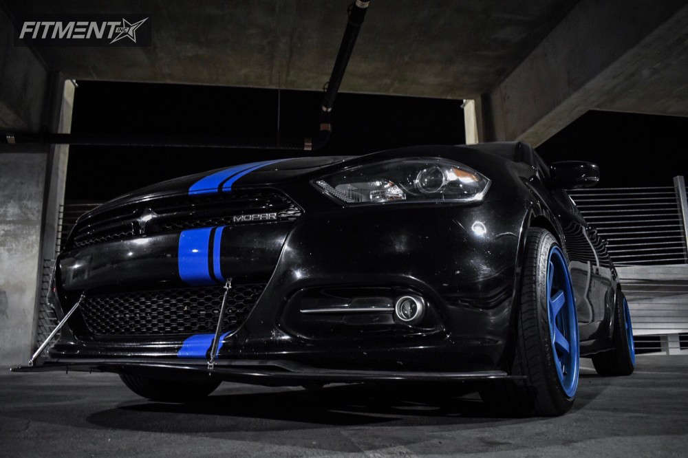 2013 Dodge Dart SXT with 18x9.5 Varrstoen Es2 and Nankang 235x40 on ...