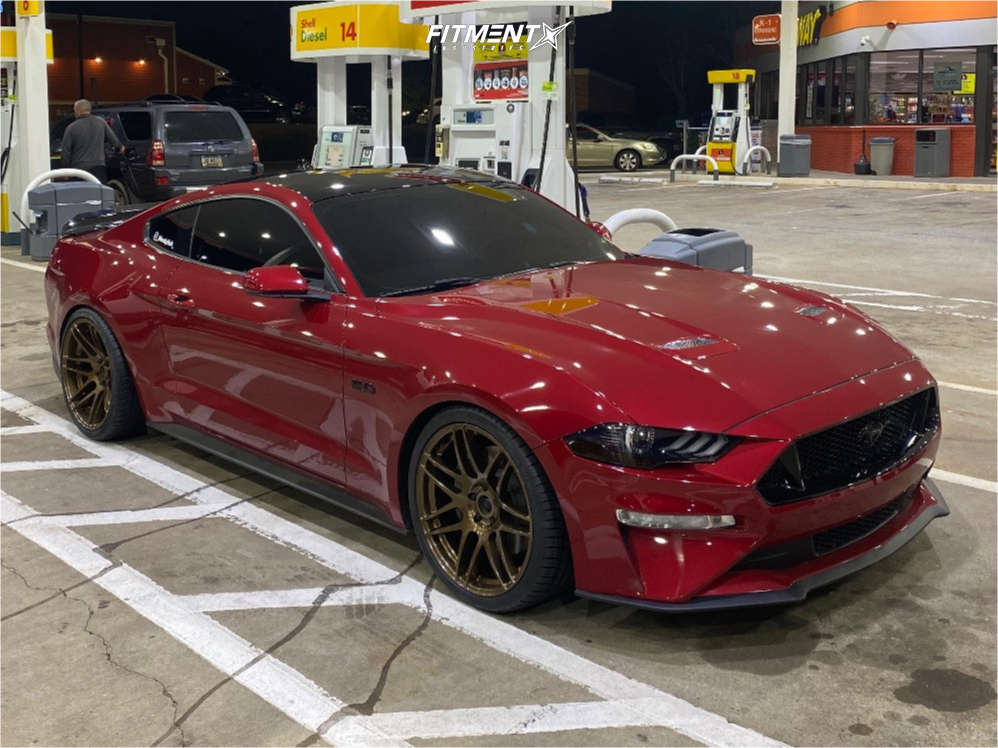 2020 Ford Mustang GT with 20x9.5 Forgestar F14 and Michelin 275x30 on ...