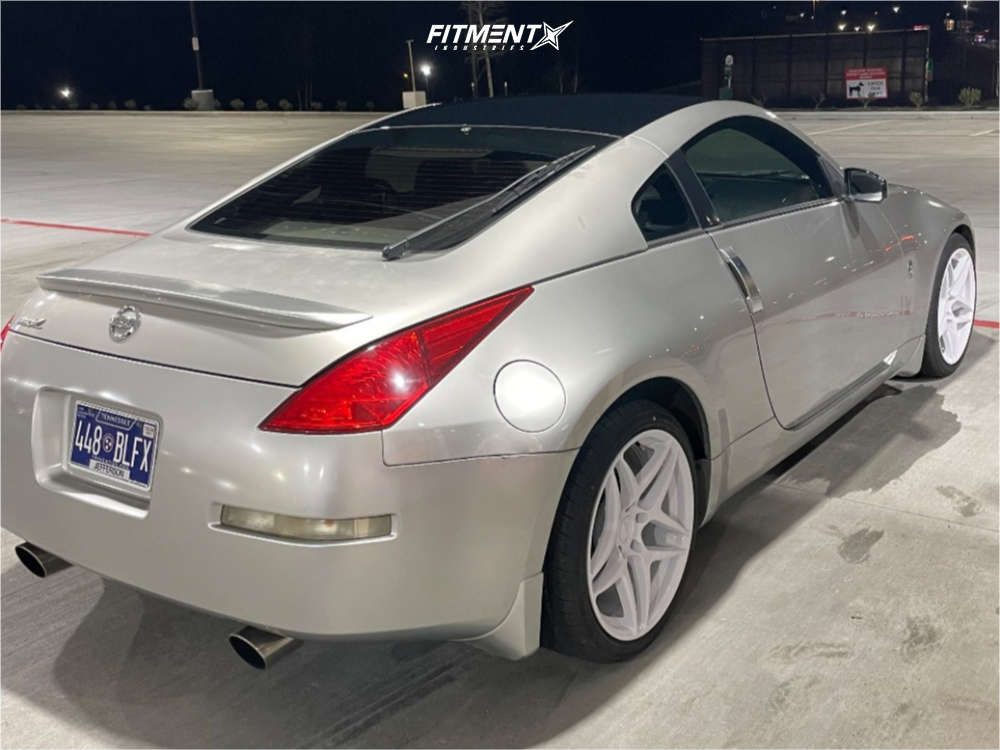 2004 Nissan 350Z Enthusiast with 18x9.5 Kansei Astro and Vercelli ...