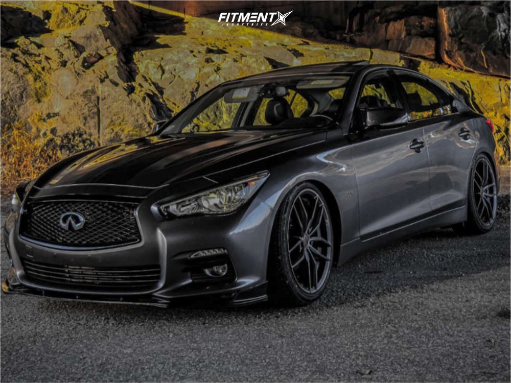 2016 INFINITI Q50 Premium with 20x9 Niche Vosso and Lexani 245x45 on ...