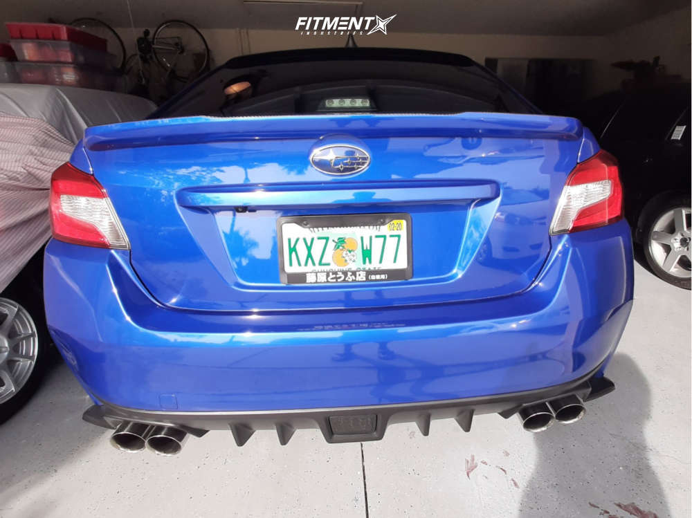 2019 Subaru WRX Base with 17x9 MST Mt01 and Michelin 235x45 on Stock ...