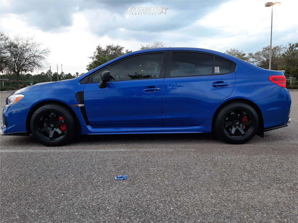 2019 Subaru WRX Base with 17x9 MST Mt01 and Michelin 235x45 on Stock ...