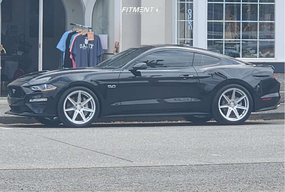 2021 Ford Mustang GT Premium with 20x10 Ferrada F8-fr7 and Nitto 285x35 ...