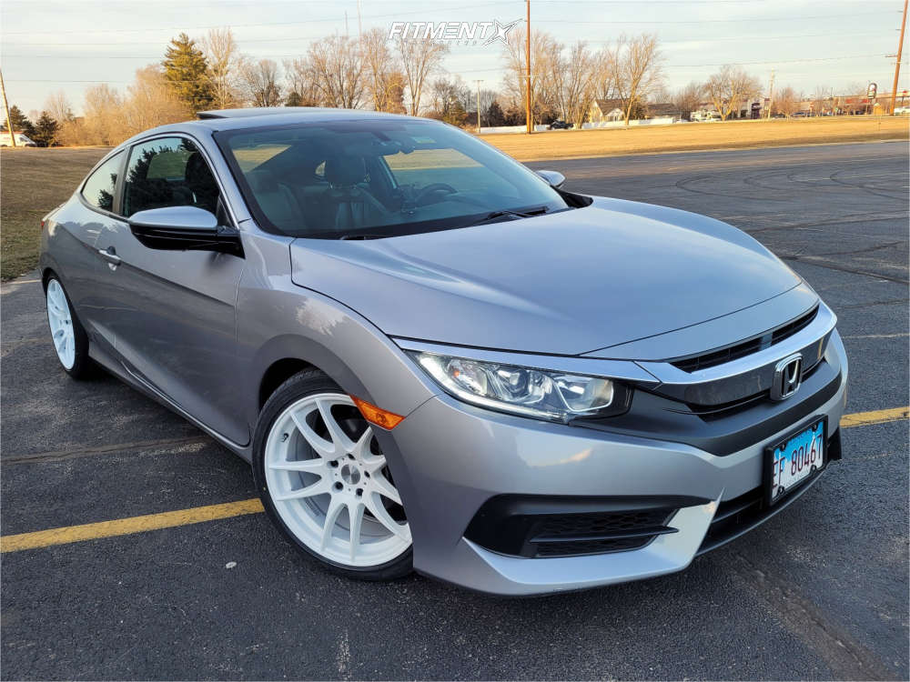 2017 Honda Civic LX-P with 18x8.5 AVID1 Av32 and Vercelli 225x40 on ...