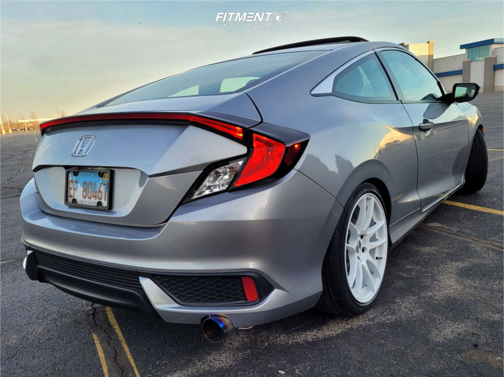 2017 Honda Civic LX-P with 18x8.5 AVID1 Av32 and Vercelli 225x40 on ...