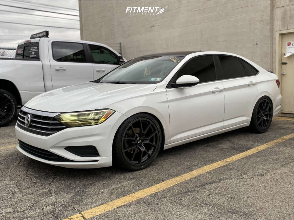 2019 Volkswagen Jetta S with 19x8.5 Neuspeed Rse10 and Falken 245x35 on ...