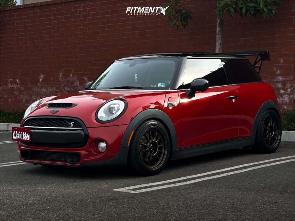 2018 Mini Cooper S with 17x8 Konig Hypergram and Yokohama 215x45 on ...