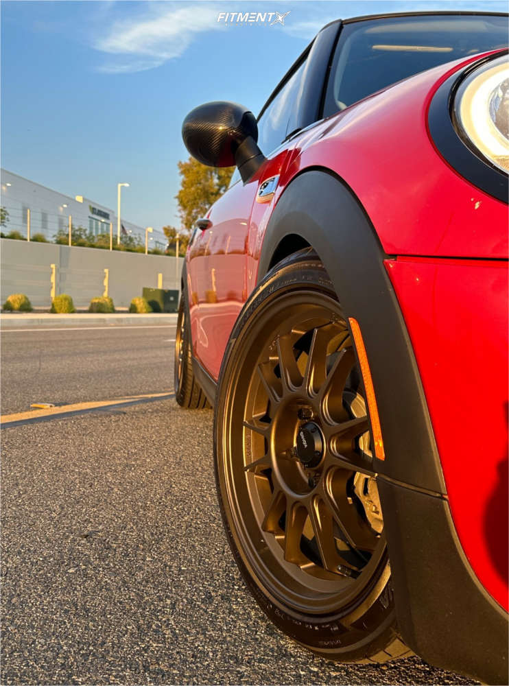 2018 Mini Cooper S with 17x8 Konig Hypergram and Yokohama 215x45 on ...