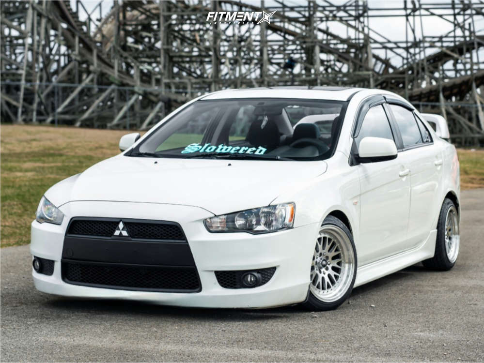 2013 Mitsubishi Lancer ES with 15x7 MST Mt10 and Primewell 195x45 on ...